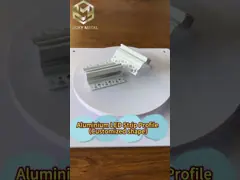 China Slim Aluminum LED Channel With Frosted Polycarbonate Cover for sale