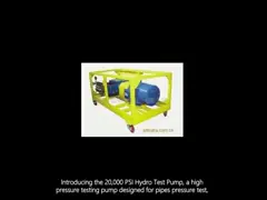 China 20000psi Hydro Test Pum For Pipes Pressure Test Pressure Testing Pump for sale