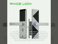 China RFID Hotel Door Lock Black / Silver Smart Electronic Door Lock for sale