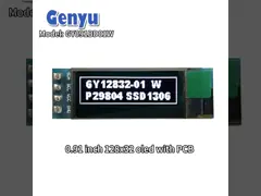 White 0.91 Inch OLED Display Module 128x32 Dots SSD1306 4PIN I2C Interface