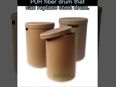 China 25L Stackable PUR Fiber Drum With Heat-Resistant Lid – Corrosion-Proof Packaging For Hot Melt Butyl Rubber & PUR Glues for sale