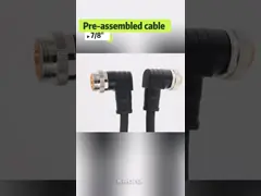 Conector recto de TPU industrial de 7/8' con material de carcasa de TPU para equipos pesados