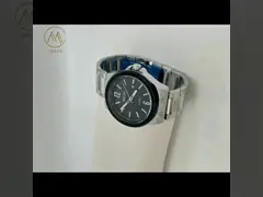 Alloy Bezel Quartz Light Watch Advanced Technology and Mineral Dial Window Material Type