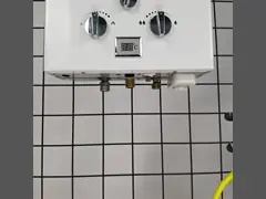 10Liter Cold Plate NG Gas Water Heater Manual Control Knob White