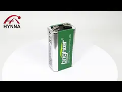 China Smoke Alarm Alkaline 9V Battery Single Use 9V Alkaline IEC 6LR61 Batteries for sale