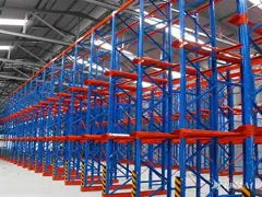 Warehouse Storage Drive In Pallet Racking Powder Coating Heavy Duty Industrial Shelving