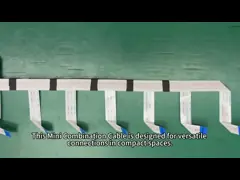 China Mini Combinative TV Lvds Cable Lvds Ribbon Cable 300*160mm White for sale