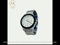 ML-1112B Analog Quartz Watch with Stainless Steel Display Type