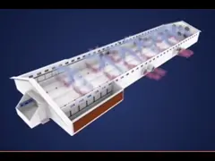 China Steel Structure Chicken House Feeding System for Broiler Chicken Shed for sale