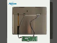650 cd/m2 Industrial TFT Display 12.1 Inch 1024x768 Screen With IPS Viewing Direction