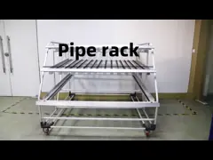 China Modular system Industrial Lean Pipe Racking System Shelf for sale