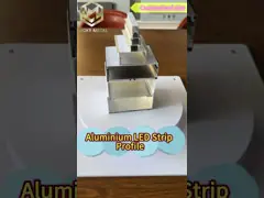 China IP65-Rated LED Strip Housing With Tool-Free Mounting Clips for sale