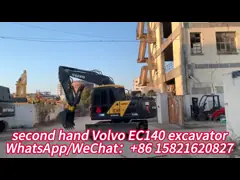 Second Hand Volvo Crawler Excavator Volvo Ec140d 14 Ton  Long Working Hours