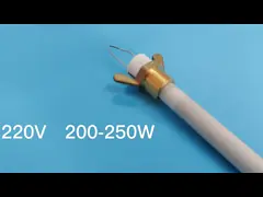 China Igniter Round Ceramic for Pellet Stove: OD 11.5mm, ID6.5mm, Length 93 mm, 110/220/230v, 200-300 Watt for sale