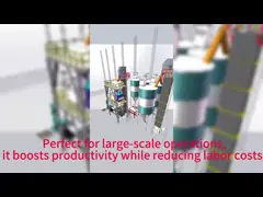 China Line Dry Mortar Production Machine Screw Simple Dry Mortar Production Line for sale