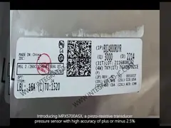 China MPX5700AS Absolute Integrated Silicon Pressure Sensor 6-SIP Package for sale
