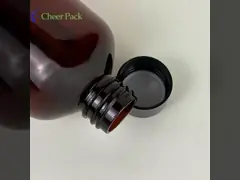 China 300 500 Lotion Pump Bottle for Liquid Body Wash 16oz Clear White Pet Plastic Shampoo Bottles for sale