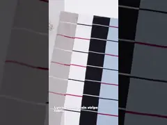 China Environmental And Elastic Eco-Friendly Striped Material Fabric For Casual Wear for sale