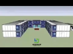 Prefab flat pack container office