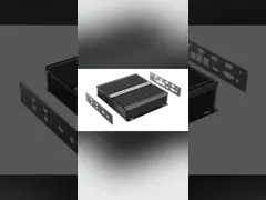 Κίνα Υψηλής αντοχής σε θερμότητα εξαντλημένο περίβλημα αλουμινίου για συσκευές IoT πλάτος 45 mm ύψος 18,5 mm προς πώληση