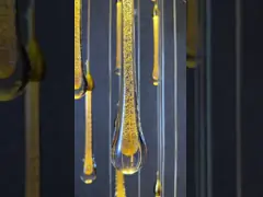 China Elegant LED Luxury Crystal Chandeliers Water Drop Lamps Bedroom Modern Simple Bar Decorative Chandelier Lighting Hanging Lamp for sale