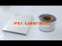 China PET Protective Film Glass Rolled Soft Release Film Protects Screen for sale