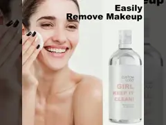 China ODM Skin Care Natural Micellar Water Soothing Micellar Facial Makeup Remover for sale