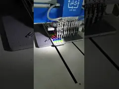 China 18 Colors silicone dispensing machine 3D Clothing Logo Patch PVC Rubber Patch Making for sale