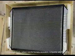 206-03-51111 20Y-03-14120 Radiator Core KOMATSU Excavator Spare Parts For PC200-5C