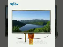 10.1 inch 1024x600 LVDS RTP TFT LCD Display with Resistive Touch Panel 10.1 inch Resistive Tocuh Display