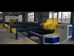 CNC laser pipe cutting line