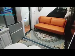 China 2 Deck Luxurious Floating House Boat Aluminum Boat House For Party Recreational for sale