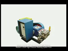 500bar Industrial High Pressure Washers 22kw High Pressure Washing System
