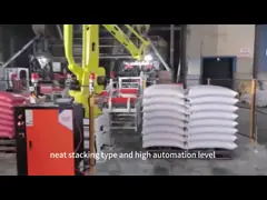 China Quicklime Robotic Arm Palletizer 180kg Load Palletizing Robot Arm for sale