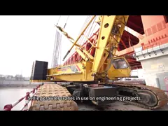 Cina 2400 tonnellate di 350 tonnellate di attrezzature per gru da striscia usate necessarie per la costruzione di infrastrutture su larga scala in vendita