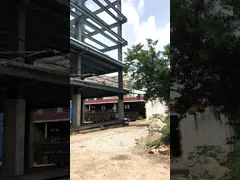 China Lightweight Prefab Steel Workshop Steel Structure Roof Warehouse Steel Structure Shed for Welding Processing for sale