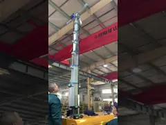 China Trailer Type Vehicle Mounted Light Tower Hydraulic Telescopic Support 9 Meters Hydraulic Automatic Lifting for sale