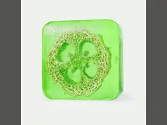 China Loofah Aloe Handmade Soap Essential Oil Soap Customizable Volume for sale