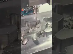 Componentes mecanizados por CNC de precisión de aleación Partes de metal mecanizadas a medida