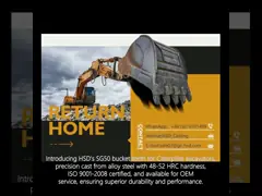 Catepillar Excavator SG50 Bucket Teeth