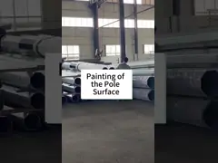 Factory customization steel Painting of the pole surface