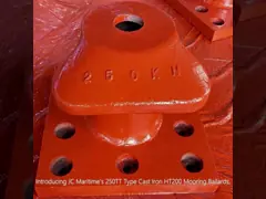 250T Tee Type Cast Iron HT200  Mooring Bollards Cast Bollard Dolphin Mooring Bollard Types Bollards in Ship Bollard Boat Mooring Bollards for Sale Mooring Bollards Images Polished Mooring Protection