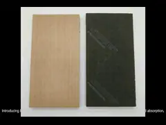 China Natural Oak Veneer Microperf Micro Perforated Acoustic Panel Customized for sale