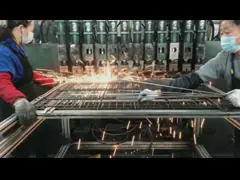 Fireproof Steel Wire Mesh Decking With 50*100mm Mesh Gauge 5.0mm Wire Diam