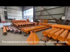 China 5kW Sand Auger Conveyor Stainless Flexible Screw Auger Conveyor for sale
