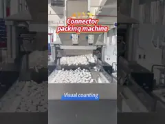 China New fashion design visual counting packing machine for plastic parts for sale