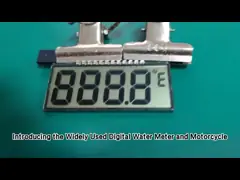 OEM ODM Electronic Balance Reflective 7 Segment LCD Display VDD 2.9V
