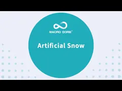 China Safe Fake Snow Polymer Long Lasting Easy To Use Instant Snow Sodium Polyacrylate for sale