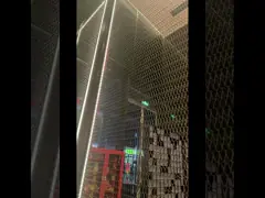 Conveyor belt mesh ,Flat Spiral Mesh,Metal Curtain Mesh