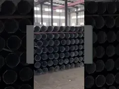Hot-dip galvanized power pole